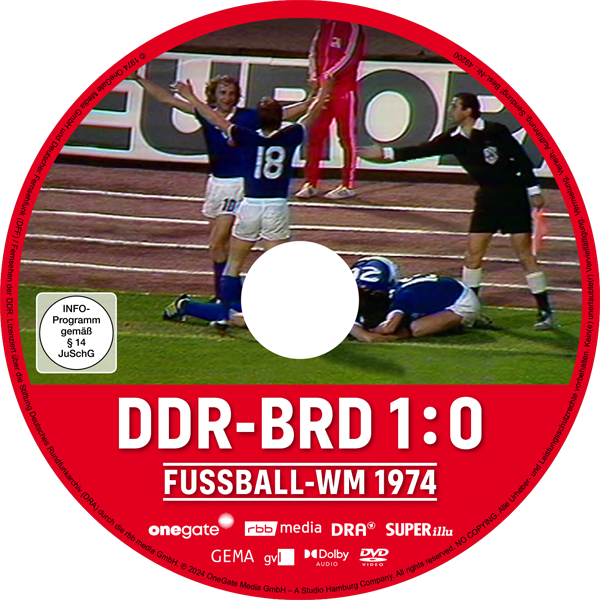 SUPERillu | DVD Fußball WM 1974 DDR-BRD